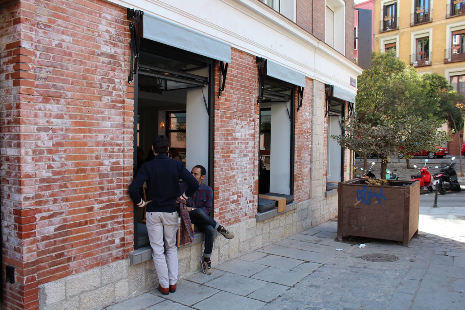 Federal Café Madrid. Recién llegado desde Barcelona.