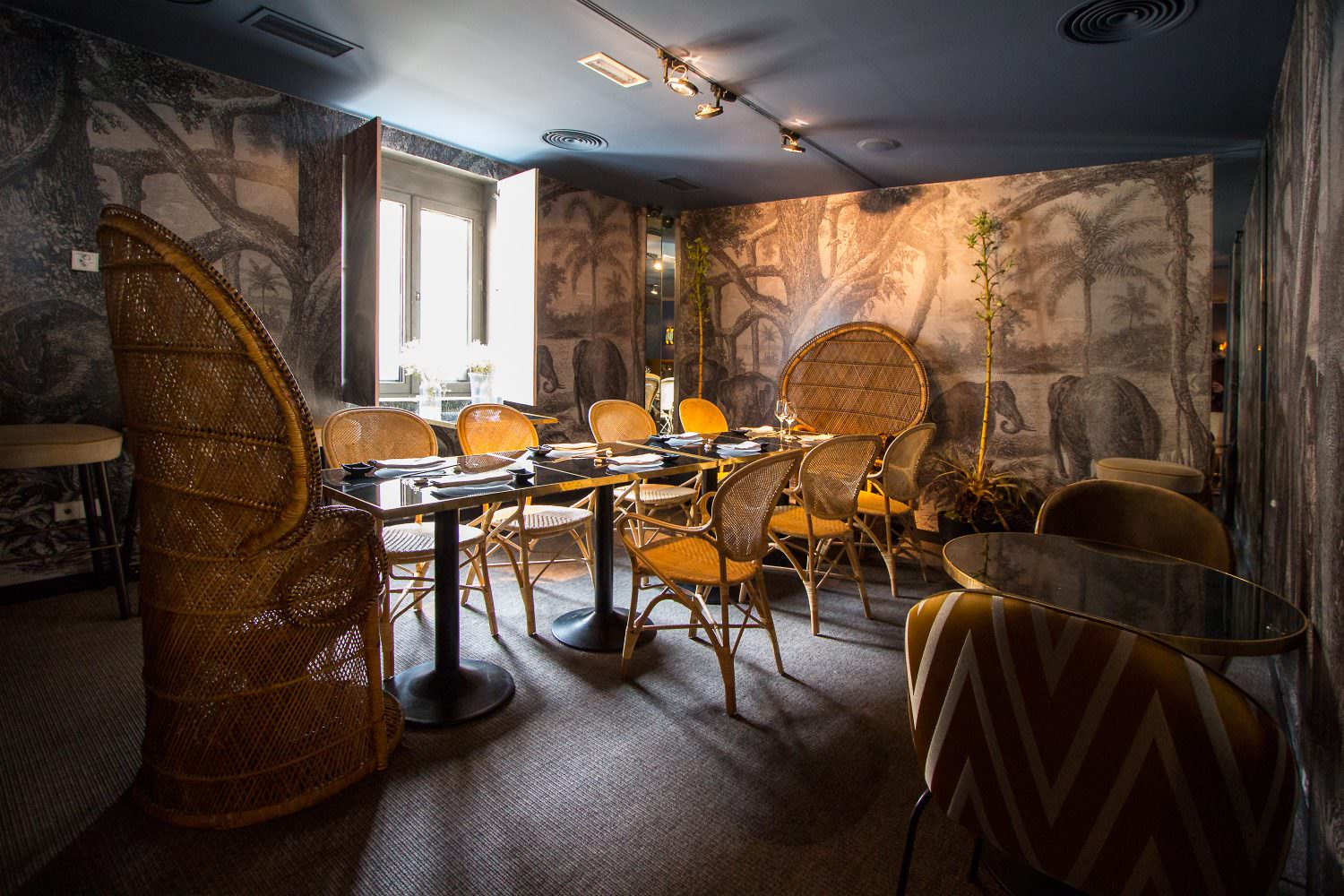 Zaperoco. Restaurante japo-tropical en Velázquez.