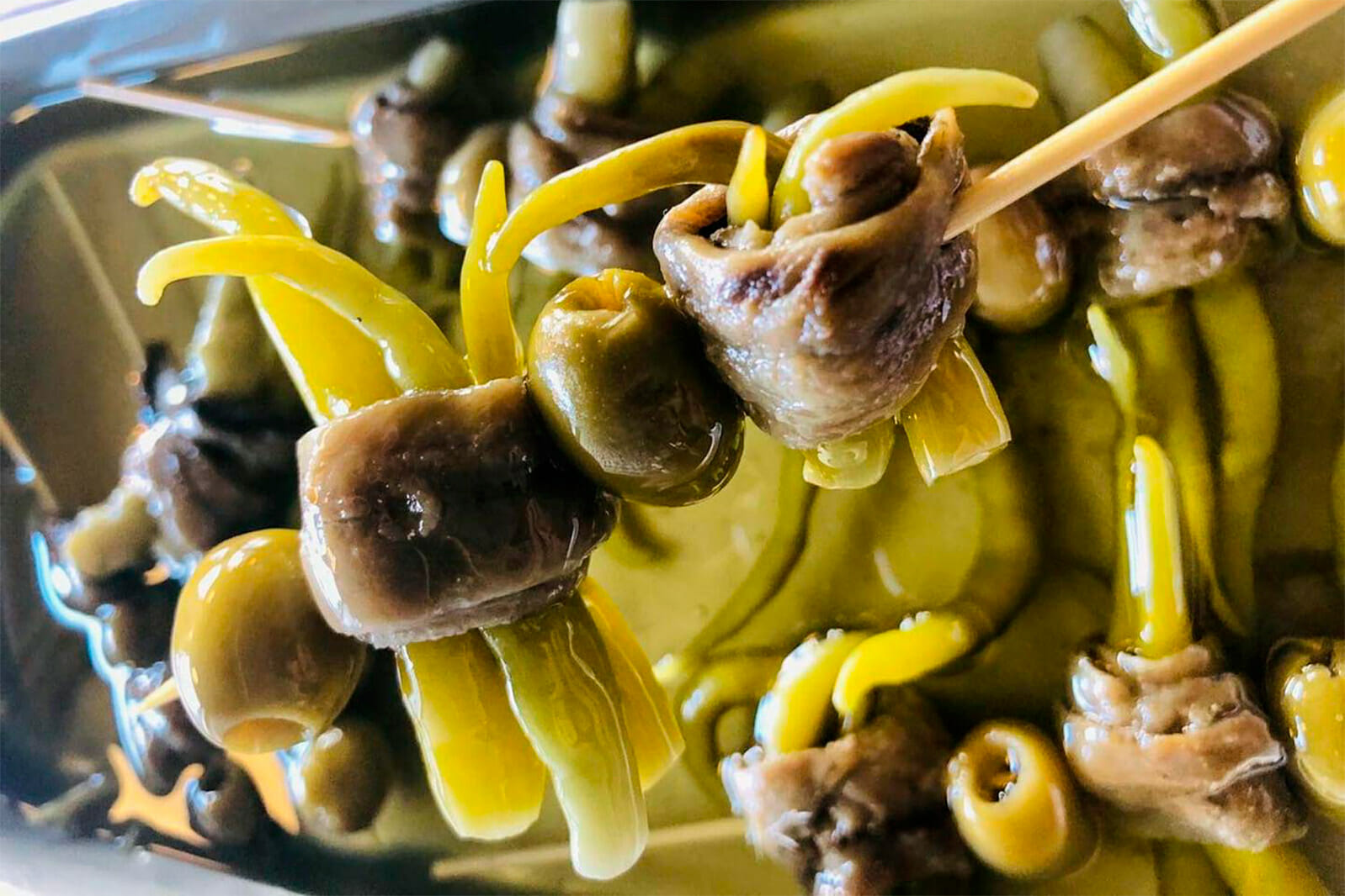 Las gildas en Madrid favoritas de los profesionales del aperitivo.