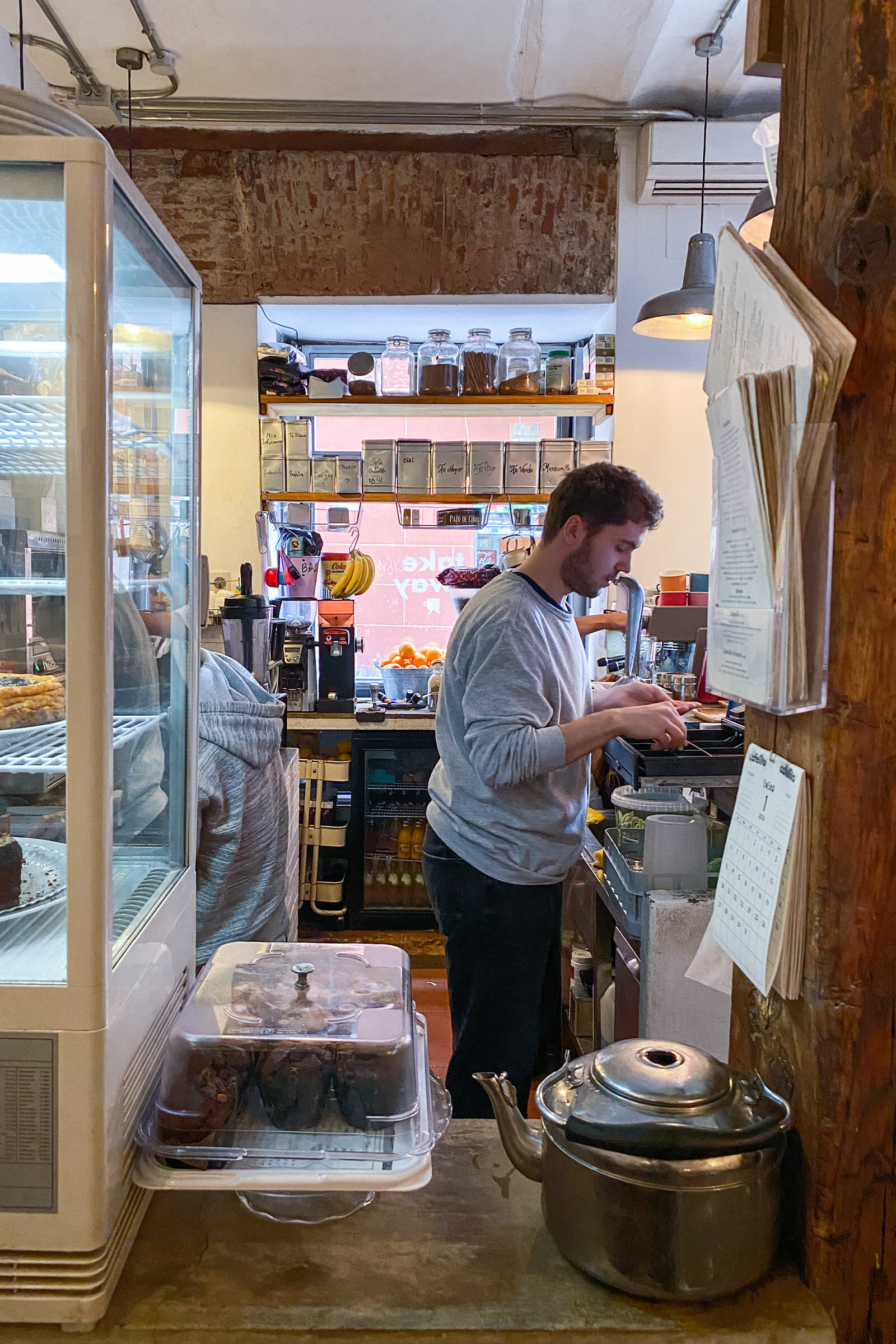 Cafelito. El mejor café de Colombia se toma en Lavapiés.